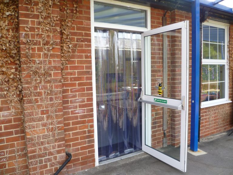 Free Flow PVC Curtains for Schools and Nurseries | DoorTECHDoorTECH